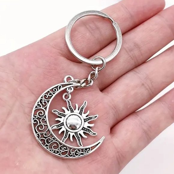 Accessories | Sun Moon Keychain | Poshmark